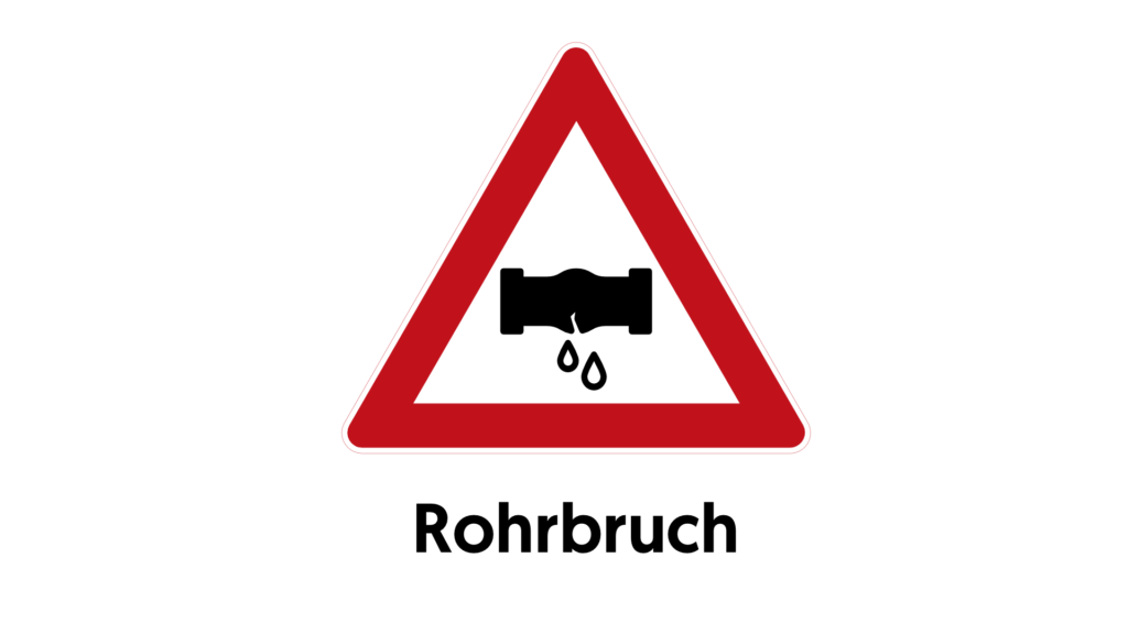 Wasserrohrbruch in der Arlingerstraße (Update) – PF-BITS